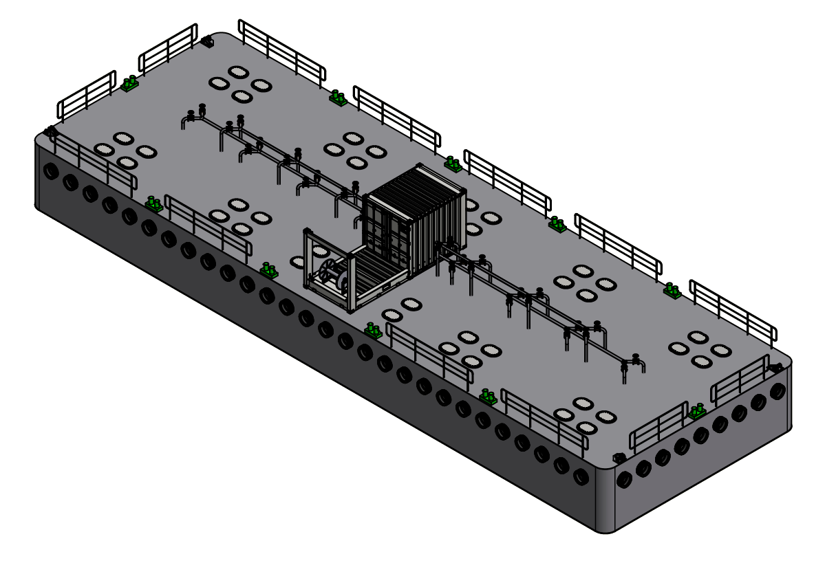 Modular Pontoons and Barges | ECTMarine