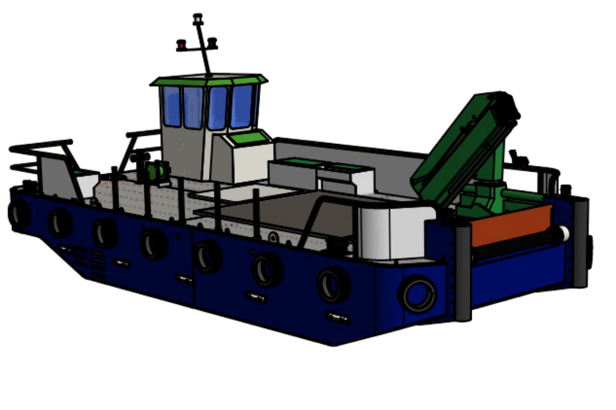 Work boat 12 meter by ECTMarine - ECT Marine